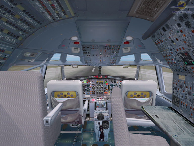 Highly detailed and functional 3D virtual cockpit included. Yes, the ...